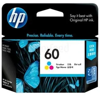 خرید و قیمت HP 60 Tri-Color Inkjet Print Cartridge (CC643WA) | ترب