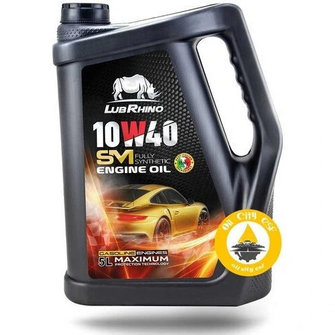 خرید و قیمت روغن موتور SM 10W-40 روغن موتور بنزینی -FULLY،SYNTHETICحجم 5لیتر | ترب
