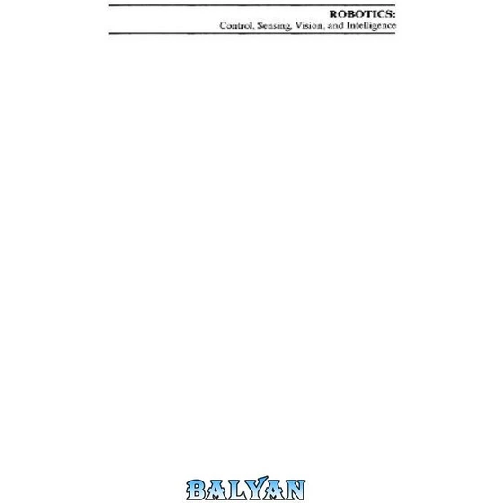 خرید و قیمت دانلود کتاب Robotics: Control, Sensing, Vision, and ...