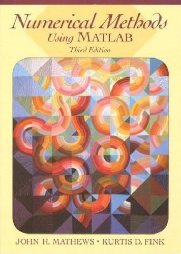خرید و قیمت دانلود کتاب Numerical Methods Using Matlab ویرایش 3 ترب