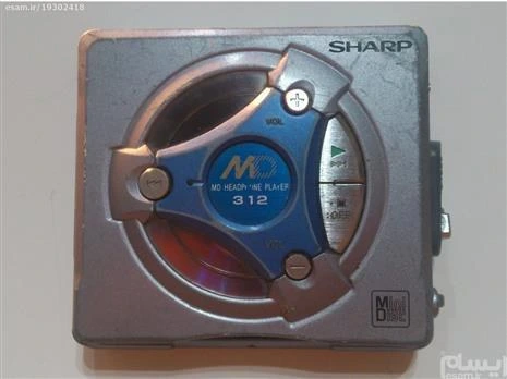 خرید و قیمت واکمن بدنه فلزی MD SHARP اصل ژاپن | ترب