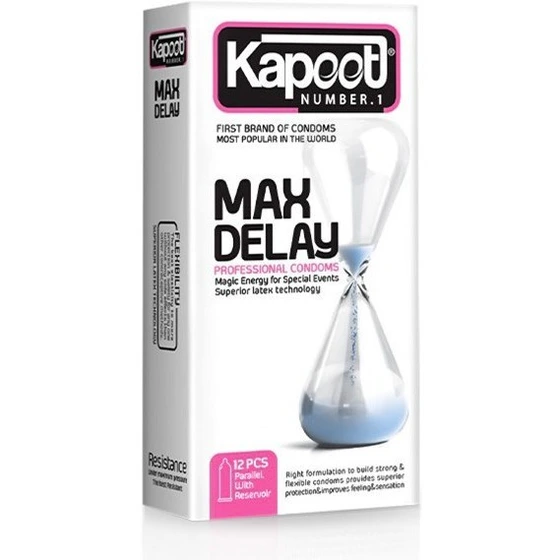 خرید و قیمت کاندوم فوق‌العاده تاخیری کاپوت Kapoot MAX DELAY | ترب