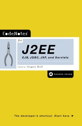 خرید و قیمت دانلود کتاب CodeNotes for J2EE: EJB, JDBC, JSP, and ...