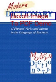 خرید و قیمت دانلود کتاب Modern Dictionary of Phrasal Verbs and Idioms ...