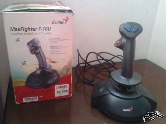 خرید و قیمت دسته بازی خلبانی maxfighter f۱۶-u | ترب