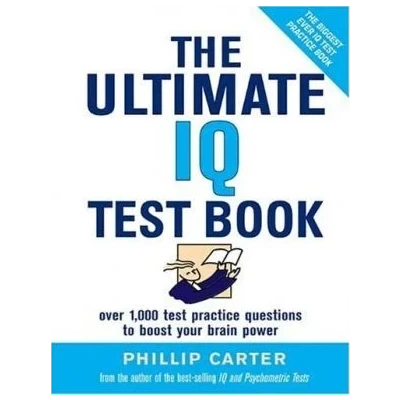 خرید و قیمت The Ultimate IQ Test Book: 1,000 Practice Test Questions to ...
