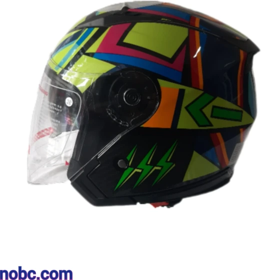 خرید و قیمت کلاه کاسکت بدون فک دی ای وان مدل 402-DA1 رنگ مولتی کالر | ترب