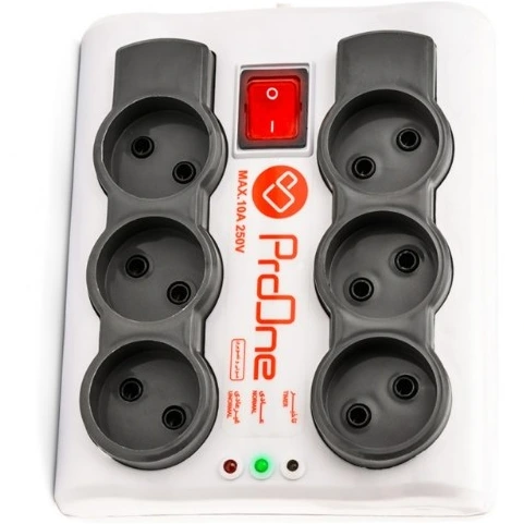 خرید و قیمت محافظ برق پرووان PPS610 3M WHITE محافظ سفید | ترب