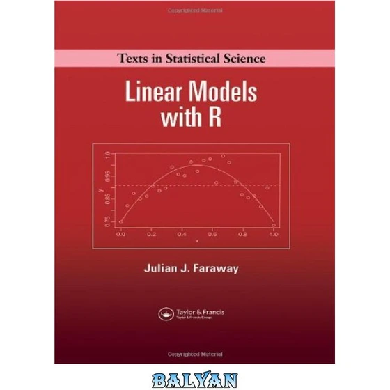 خرید و قیمت دانلود کتاب Linear models with R | ترب