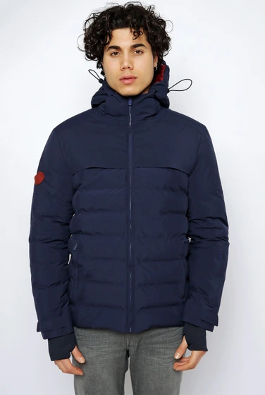 خرید و قیمت کاپشن مردانه آبی سرمه ای یو اس پولو | 1479081 | ترب