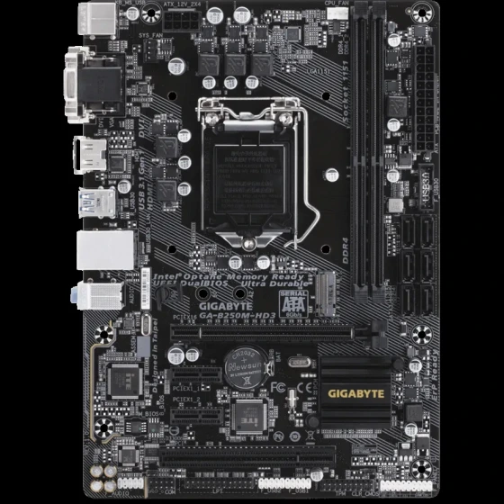 خرید و قیمت مادربرد گیگابایت مدل GA-B250M-HD3 rev.1.0 | ترب