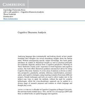 خرید و قیمت دانلود کتاب Cognitive Discourse Analysis: An Introduction 2020 | ترب