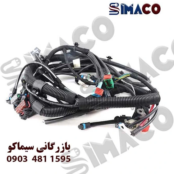 خرید و قیمت سیم کشی داخل موتور پژو 206 تیپ 5 و اتومات کامپیوتر بوش 744 4 4 7 کد 294 دناکو tu5 | ترب