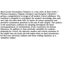 خرید و قیمت دانلود کتاب Inorganic Chemistry. Butterworths Intermediate ...