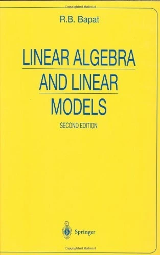 خرید و قیمت دانلود کتاب Linear Algebra And Linear Models 2nd ا کتاب انگلیسی مدل های جبر خطی و