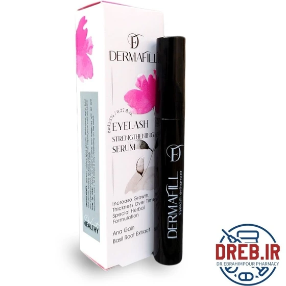 خرید و قیمت سرم تقویت مژه درمافیل 10 میلی لیتر _ Dermafill Eyelash ...