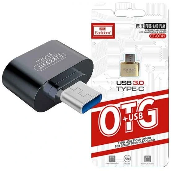 خرید و قیمت تبدیل تایپ سی EARLDOM OTG OT41 | ترب