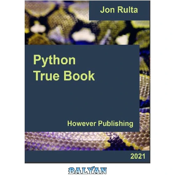 خرید و قیمت دانلود کتاب Python True Book | ترب