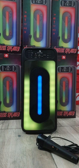 خرید و قیمت اسپیکر بلوتوثی قابل حمل میکروفون دار کی تی اس مدل KTS-1555 ...