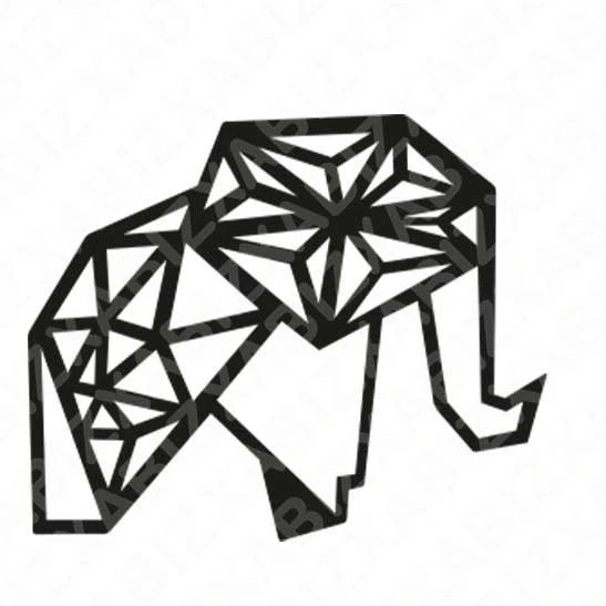 خرید و قیمت وکتور اوریگامی طرح ماموت | ترب