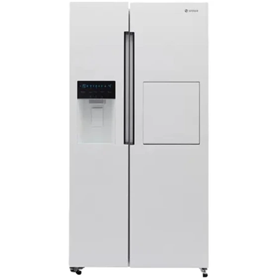 خرید و قیمت یخچال و فریزر ساید بای ساید 27 فوت اسنوا مدل S1Di-M200-S | ترب