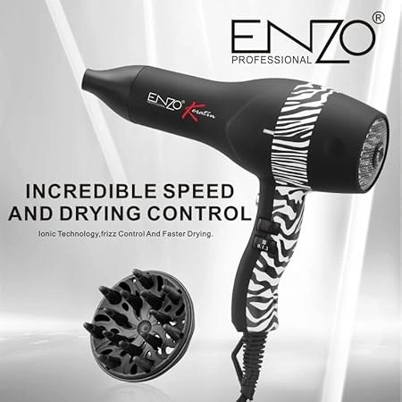 خرید و قیمت سشوار کراتینه انزو مدل EN6012 | ترب