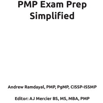 خرید و قیمت دانلود کتاب PMP Exam Prep Simplified: Based on PMBOK® Guide Sixth Edition [6 ed.] | ترب