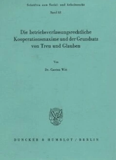 خرید و قیمت دانلود کتاب Die betriebsverfassungsrechtliche ...