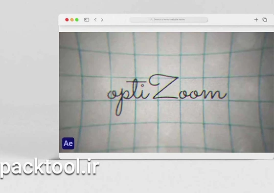 خرید و قیمت دانلود پروژه آماده قالب ایجاد زوم اپتیکال افتر افکت OptiZoom After Effects Template ...