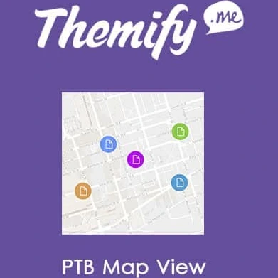 خرید و قیمت افزونه پیشرفته مشاهده نقشه تمیفای | Themify Post Type Builder Map View | ترب