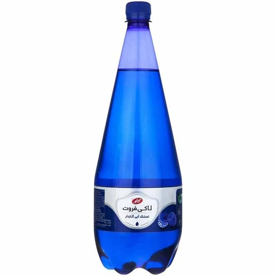 خرید و قیمت نوشیدنی گازدار تمشک آبی لاکی فروت کاله 15 لیتری ترب