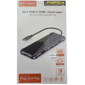 خرید و قیمت تبدیل و هاب حرفه ای فول IFORTECH IF-64C | ترب