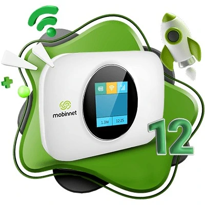 خرید و قیمت مودم LTEقابل حمل مبین نت مدل MN-M4000N به همراه | ترب