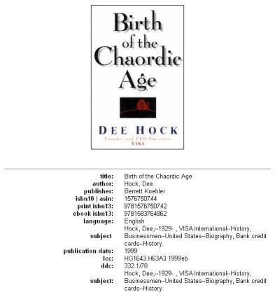 خرید و قیمت دانلود کتاب Birth of the chaordic age 1st Edition/ 1st Priniting | ترب