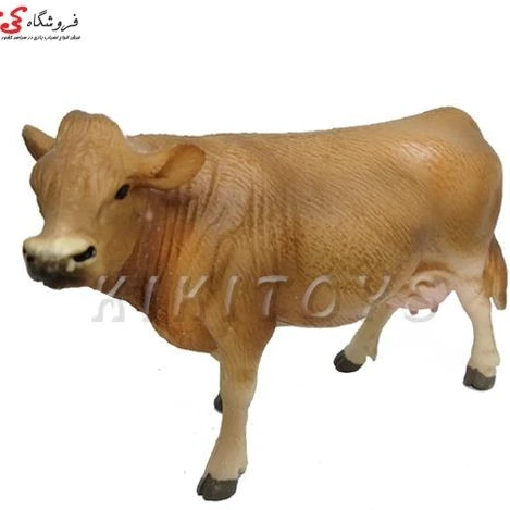 خرید و قیمت فیگور حیوانات ماکت گاو قهوه ای figure of cow | ترب