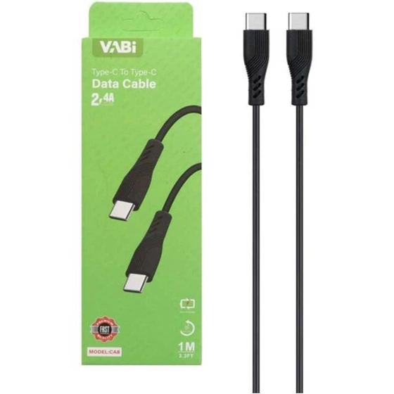 خرید و قیمت کابل شارژ فست VABI Type-C to Type-C مدل CA8 | ترب