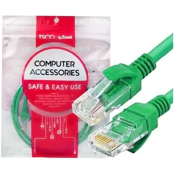 خرید و قیمت کابل شبکه CAT5 تسکو TNC-630 CCU (طول 3 متر) | ترب
