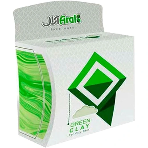 خرید و قیمت ماسک صورت خاک رس سبز آرال Aral green clay face mask | ترب