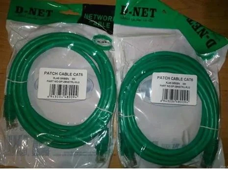 خرید و قیمت پچ کورد 3 متری ، CAT6 ، D-NET | ترب