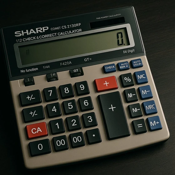 خرید و قیمت ماشین حساب مدل CS-2130 طرح درجه 1 | ترب