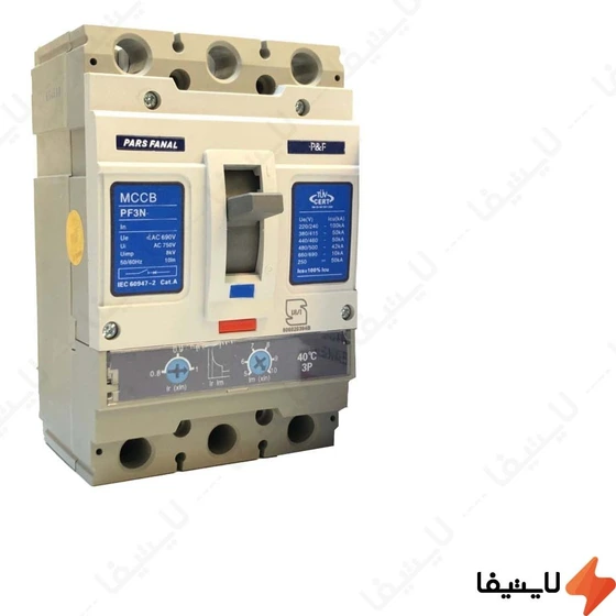 خرید و قیمت کلید اتوماتیک قابل تنظیم 1000 آمپر پارس فانال مدل PF3-Int-1600 | ترب