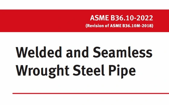 خرید و قیمت ASME B36.10M ویرایش 2022- WELDED AND SEAMLES WROUGHT STEEL PIPE- استاندارد لوله ...