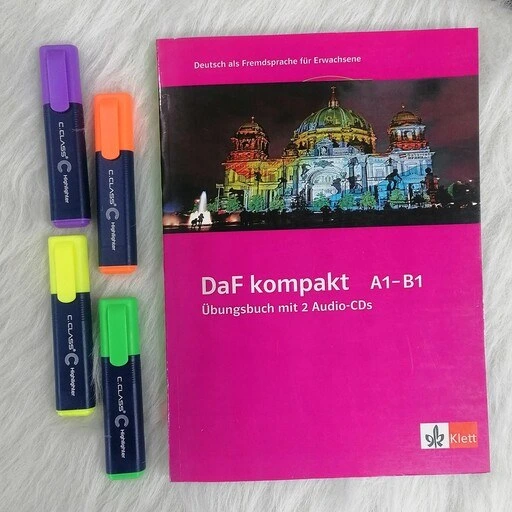 خرید و قیمت کتاب DaF kompakt Kursbuch Ubungsbuch A1-B1 | ترب