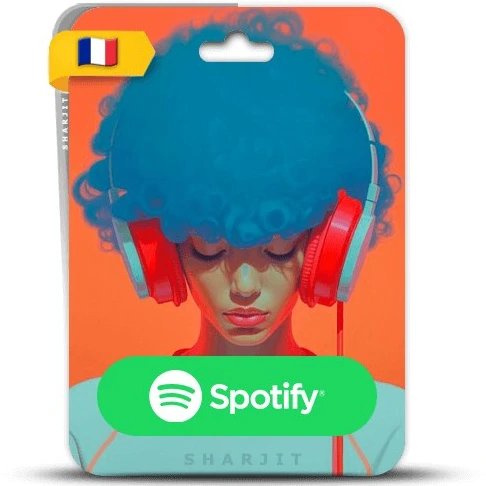خرید و قیمت گیف کارت اسپاتیفای پرمیوم فرانسه - Spotify France | ترب
