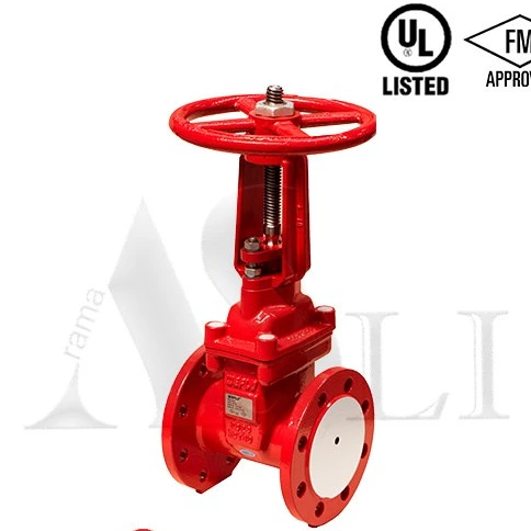 خرید و قیمت شیر دروازه ای آتش نشانی (OS&Y Gate Valve) UL دار برند weflo ...
