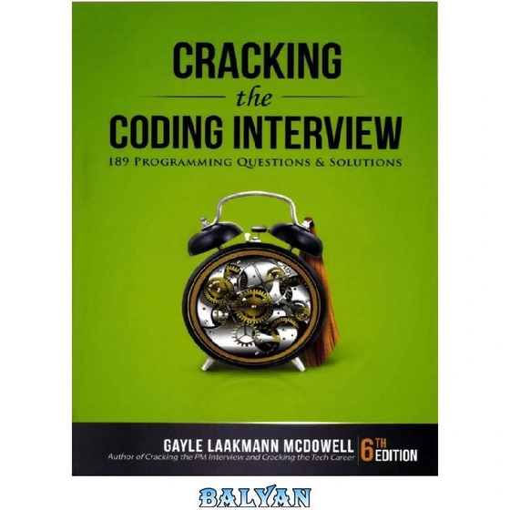 خرید و قیمت دانلود کتاب Cracking The Coding Interview 6th Edition 189 Programming Questions