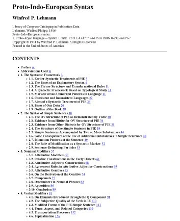 خرید و قیمت دانلود کتاب Proto-Indo-European Syntax 1st Ed. | ترب