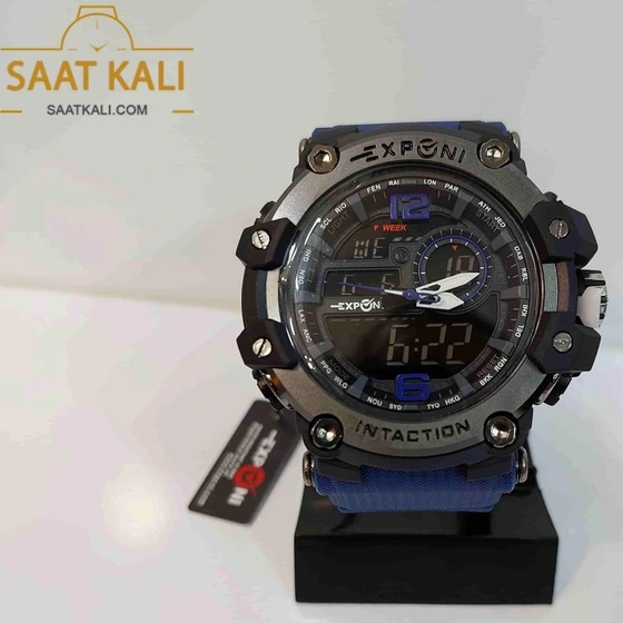 خرید و قیمت ساعت مچی اکسپونی/EXPONI دوزمانه INTACTION قاب فلزی | ترب
