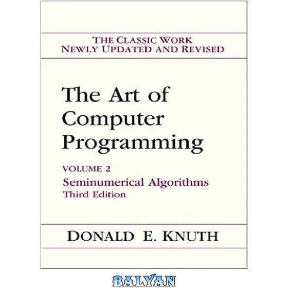خرید و قیمت دانلود کتاب The art of computer programming. Vol.2. Seminumerical algorithms | ترب