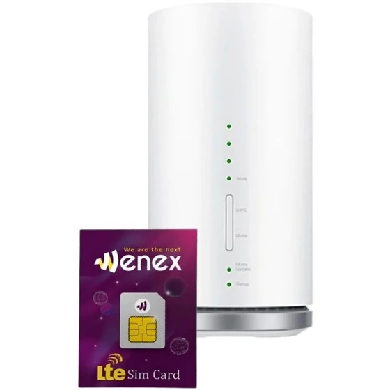 خرید و قیمت مودم TD-LTE/4G/4.5G هوآوی مدل Speed Wi-Fi HOME L01s به همراه سیم کارت 30 گیگابایت یک ...